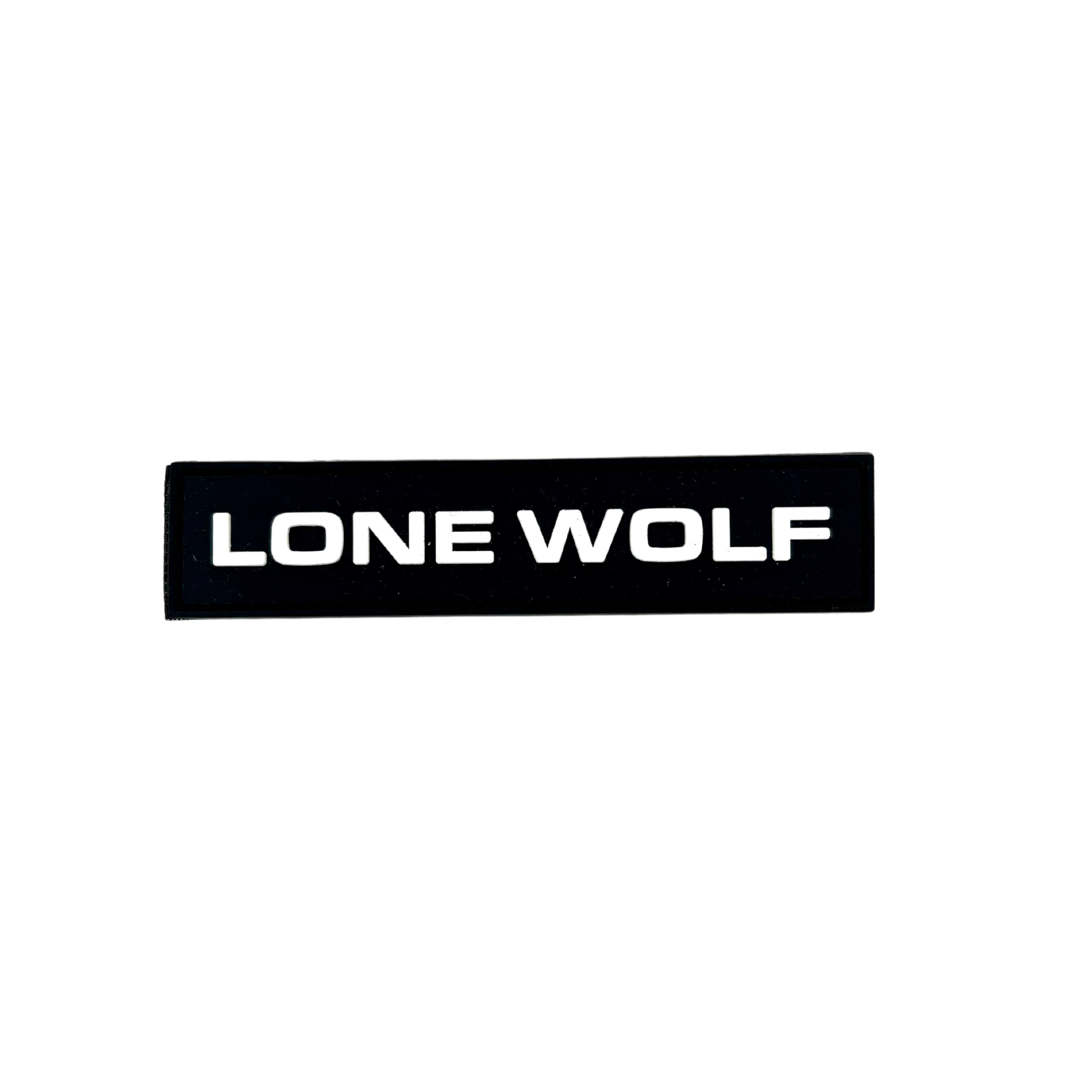Lone Wolf PVC Velcro Patch – Lone Wolf Fitness